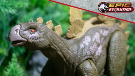 Jurassic World Epic Evolution Hesperosaurus Unboxing And Review Mattel