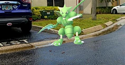 Camera Shy Scyther Pokemon Go Album On Imgur