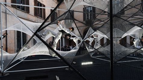 Porsches 1960s Houndstooth Inspires Installation At Milan Design Week