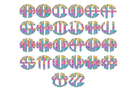 Easter Bunny Rainbow Leopard Monogram Graphic By Ladyandbuns · Creative