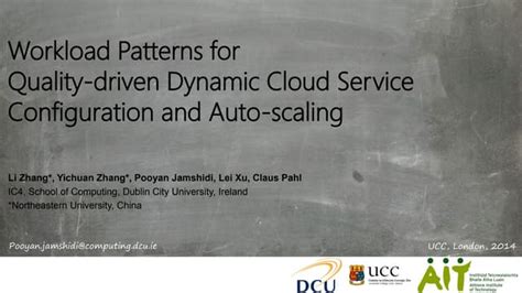 Workload Patterns For Quality Driven Dynamic Cloud Service Configuration And Auto Scaling Pdf