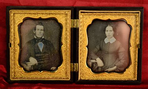 Mr And Mrs Sidney Perham Governor Of Maine Daguerreotypes Collectors Weekly