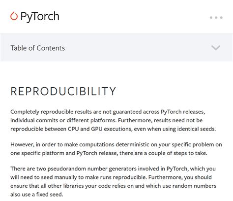 Pytorch Set Seed To Reproduce Model Training Results Clay Technology World