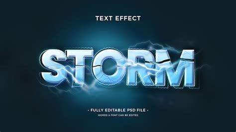 Premium Psd Energy Text Effect