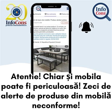 Atentie Chiar și mobila poate fi periculoasă Zeci de alerte de