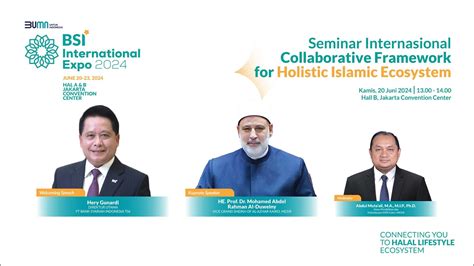 Seminar International Collaborative Framework For Holistic Islamic