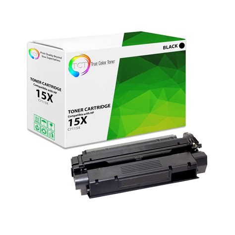 Tct Compatible High Yield Toner Cartridge For Hp 15x Series Laserjet