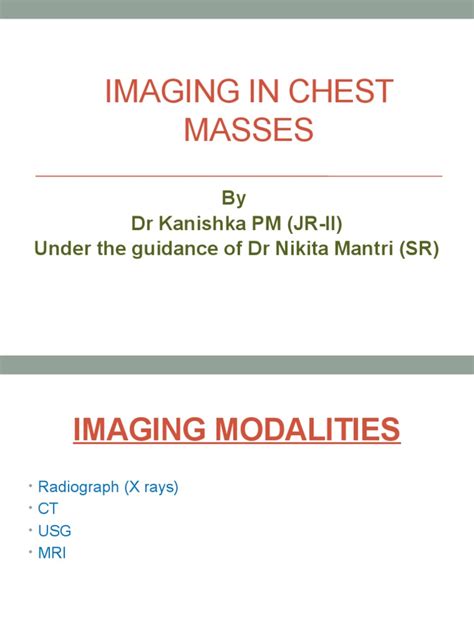 Imaging In Chest Masses Pdf Thymus Vertebral Column