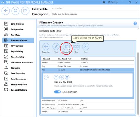 Create File Names With GUID Unique Identifier Peernet