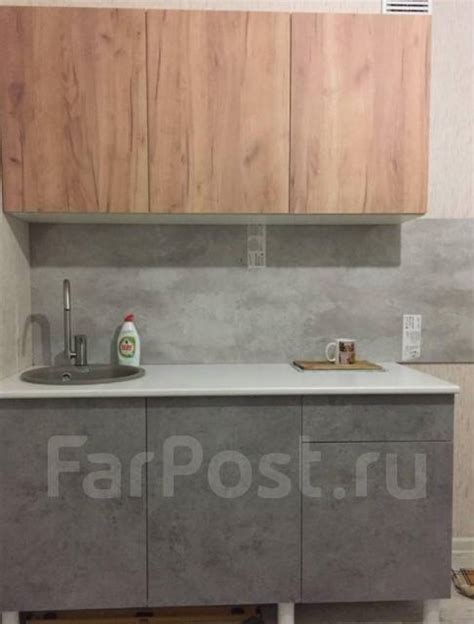 Кухня 1,5, прямая, модульная, малогабаритная, лдсп, 150,0 см, б/у, в ...