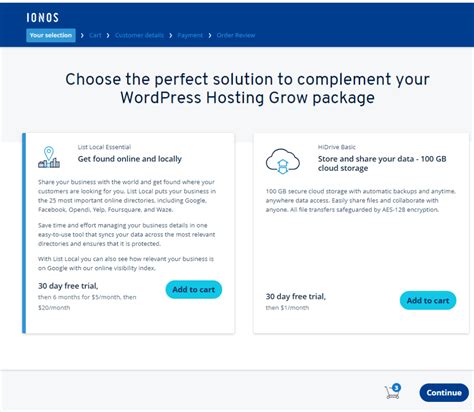 Order Hosting From Ionos 1 Simple Steps By Step Guide