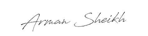 77 Arman Sheikh Name Signature Style Ideas Amazing Online Autograph