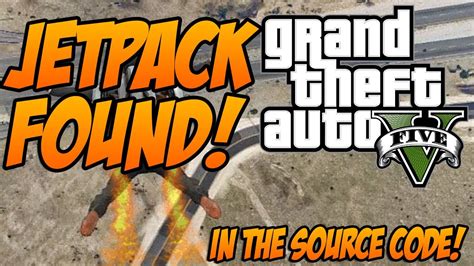 GTA Jetpack Leaked DLC Found In The GTA Online Source Code GTA Jetpack DLC YouTube
