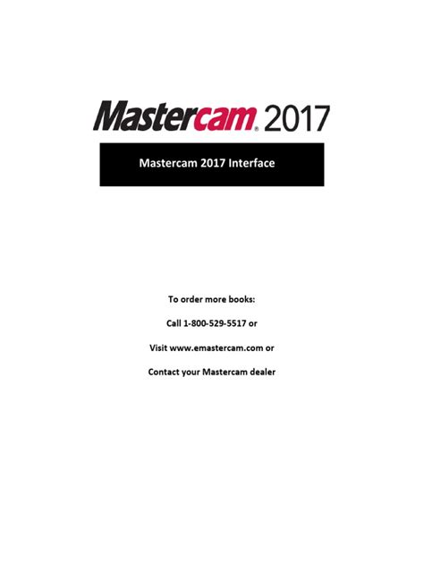 mastercam 2017 interface tutorial pdf menu computing keyboard