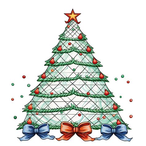 그림 복사 눈금선을 사용하여 크리스마스 트리와 리본 그림 복사 키즈 워크시트 아이 퍼즐 워크시트 Png 일러스트 및 이미지 에 대한 무료 다운로드 Pngtree