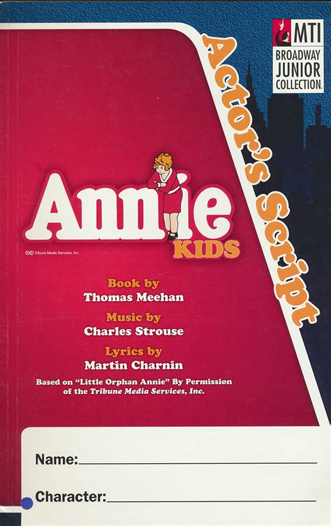 Annie Play Scripts Brandsaceto
