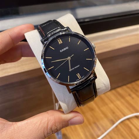 Casio Mtp Vt01l 1b Casiohcm Vn