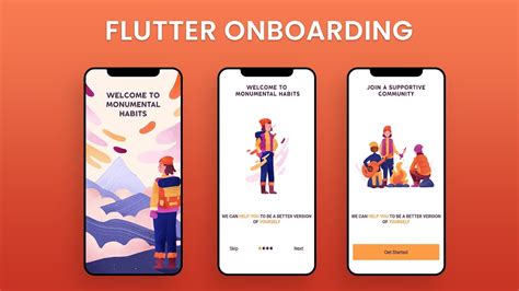 Flutter Onboarding Screen Tutorial Habit App Speed Code Youtube