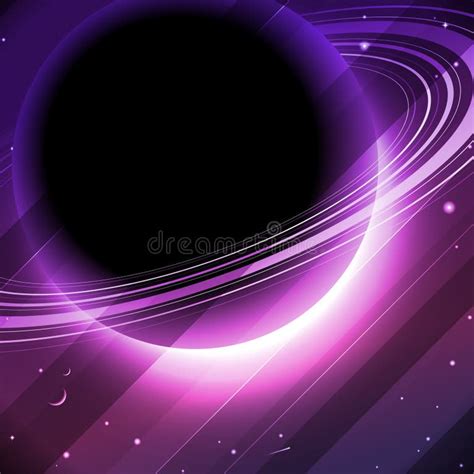 Abstract Purple Eclipse Background Stock Illustrations 1795 Abstract