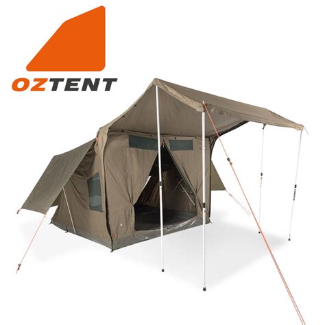 Oztent Rv3 Plus Rv5 Plus Canvas Touring Tent 30 Seconds Setup Skymesh