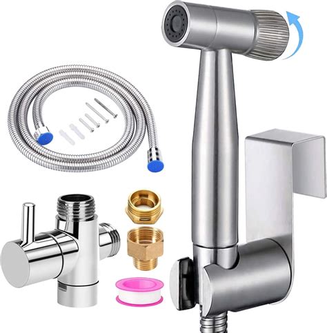 Handheld Bidet Sprayer For Toilet With Superior Pressure Control Knob