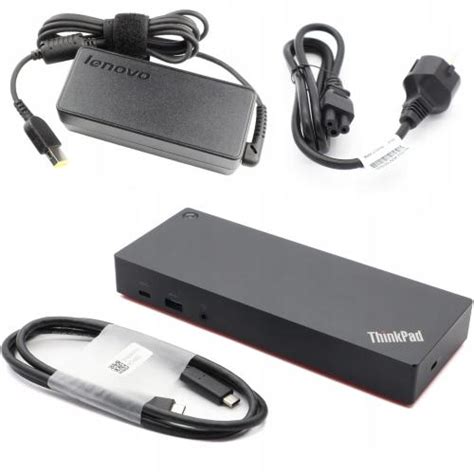 Poleasingowy Stacja Dokuj Ca Lenovo Af Thinkpad Hybrid Usb C Z Zasilaczem U Ywany Ibm Lenovo