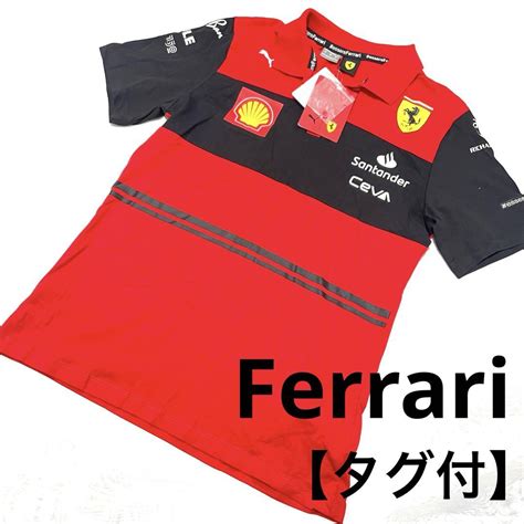 【未使用タグ付】プーマ スクーデリア フェラーリ チームポロシャツ 2022 By メルカリ