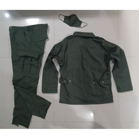 Rotc Set Uniform Ripstop Patig Supplier Shopee Philippines