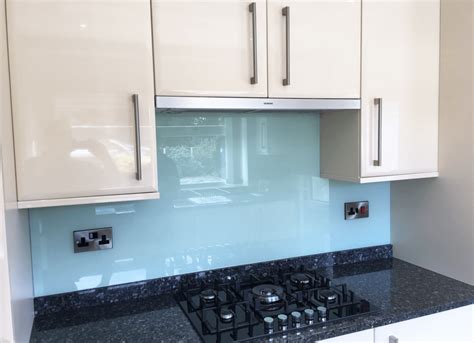 Dulux Willow Tree Glass Splashback Glass Splashbacks Pro Glass 4