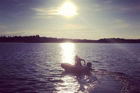Testing The Inflatable Dinghy Sy Dolphin Dance