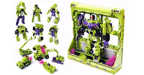 Constructicons Come Alive To Form Devastator In Lego R Transformers
