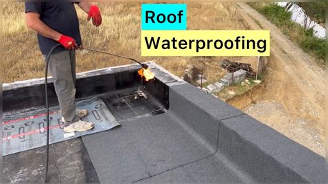 Roof Waterproofing სახურავის ჰიდროიზოლაცია Youtube