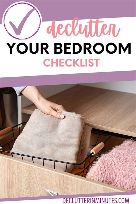 Declutter Your Bedroom With This Step By Step List Artofit