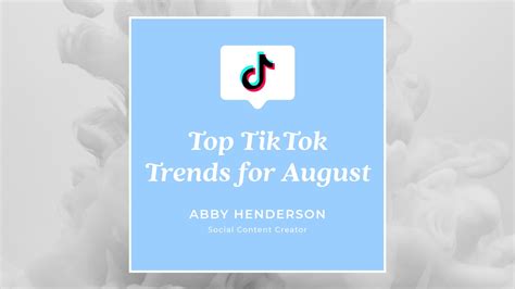 Top Tiktok Trends And News For August 2021 Socialfly Ny