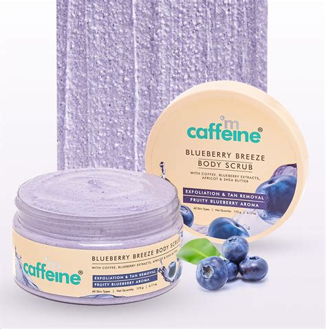 Blueberry Breeze Body Scrub 175g Mcaffeine