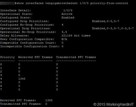 dcb pfc demo with smb direct over roce rdma working hard in