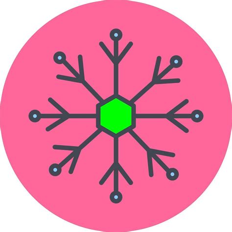 Snowflake Vector Icon 41347122 Vector Art At Vecteezy
