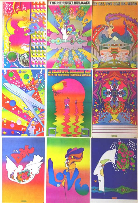 Peter Max Reproduction Posters Pet Spare
