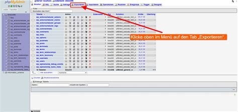 Sichern Von MySQL MariaDB Datenbanken Mit PhpMyAdmin RietschDesign Webdesign