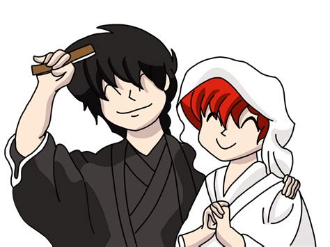 Two Ranma Wedding By Darkduskshine On Deviantart