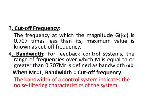 Unit Frequency Response Bode Plot Pptx