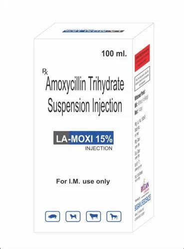 Veterinery Amoxicillin Trihydrate Injection Long Acting At ₹ 599 Panchkula Id 2852524221262