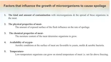 Microbial Decomposition And Spoilage Of Meat Pptx