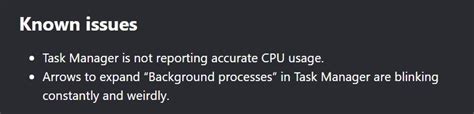 Task Manager Is Not Showing Correct Cpu Usage Windows 10 Version 1809