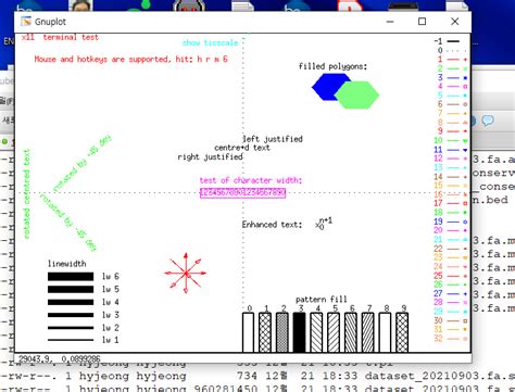 정해영의 블로그 Jeong Haeyoungs Blog Gnuplot Test 명령 그리고 색이름에 대한 생각