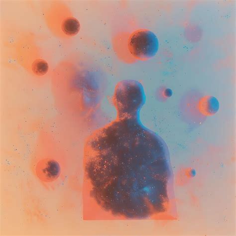 Cosmic Silhouette Premium Ai Generated Image