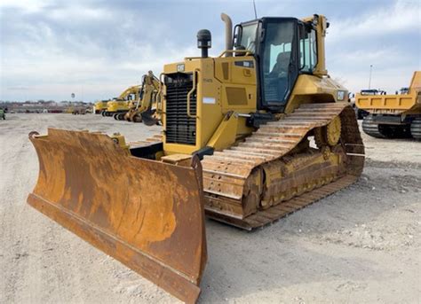 2016 Caterpillar D6n Lgp Crawler Dozer Tractor 6 Way Blade Cab Heat Ac