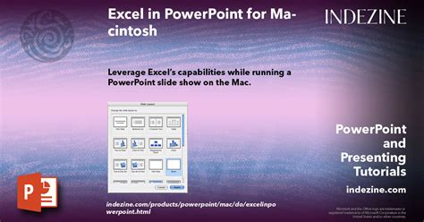 Excel In PowerPoint For Macintosh