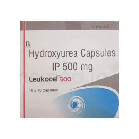 Leukocel 500mg Capsule At ₹ 999box Hydroxyurea Capsules In