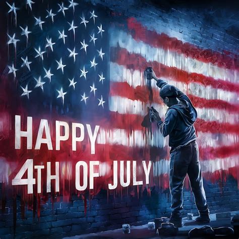 American Independent Day Premium Ai Generated Image